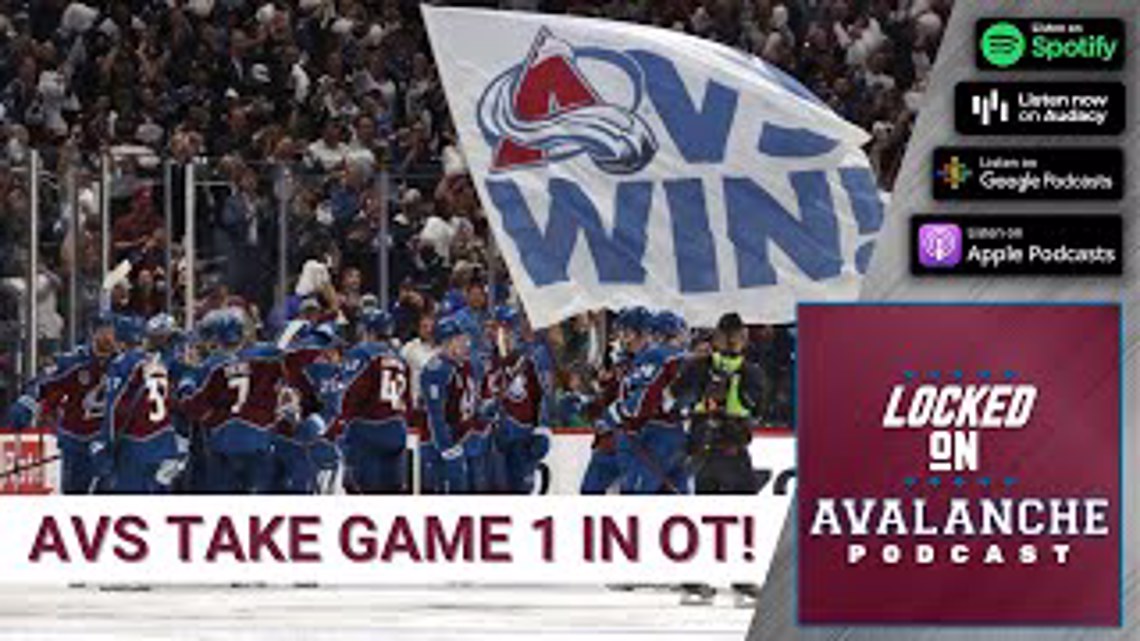 Burakovsky nets the OT game winner to give Avs 1-0 series lead in the ...