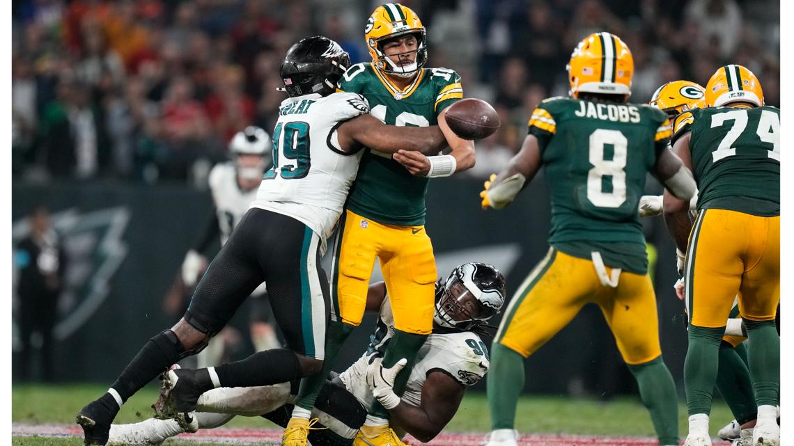 Green Bay Packers QB Jordan Love injured in Brazil | 9news.com