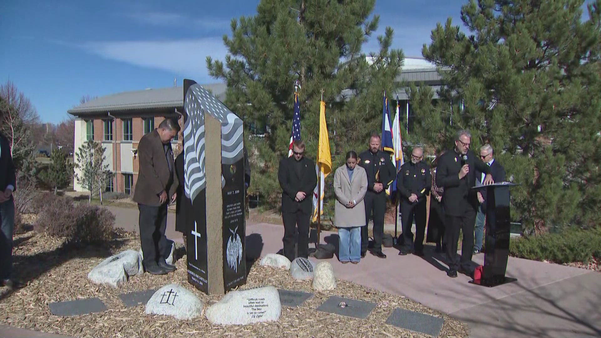 Monument honoring student killed in STEM school shooting unveiled in ...