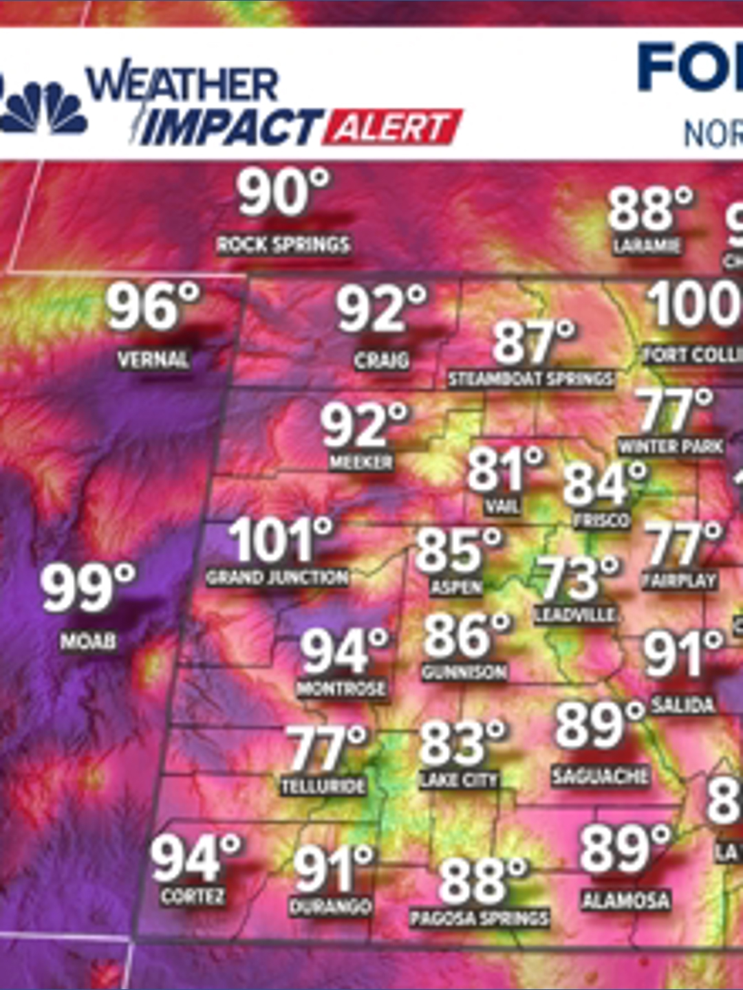 Denver braces for early triple-digit heat wave: Hot temps in forecast ...
