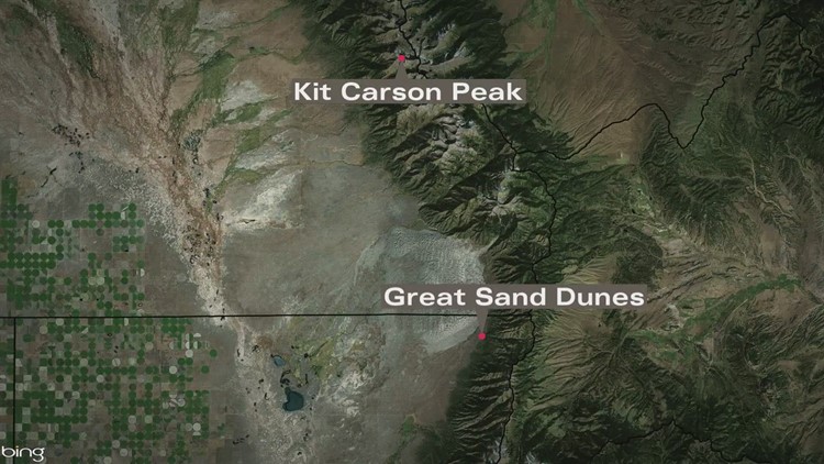 Colorado 14er Kit Carson Peak could get a new name | 9news.com