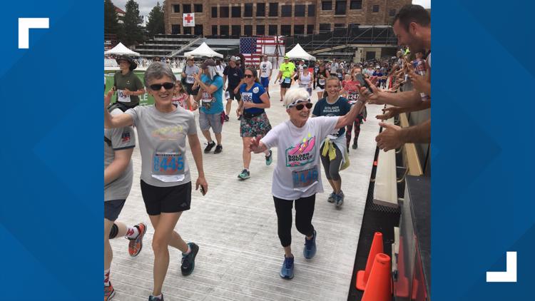 90-year-old woman runs Bolder Boulder every year | 9news.com