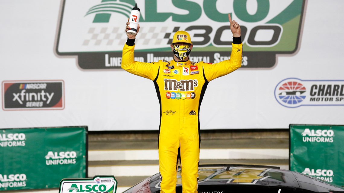 Kyle Busch wins NASCAR Xfinity Series race Charlotte | 9news.com