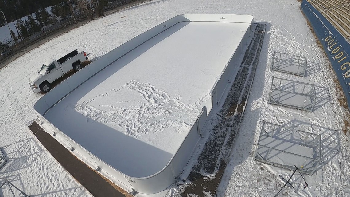 Idaho Springs opening ice rink at Digger Field | 9news.com