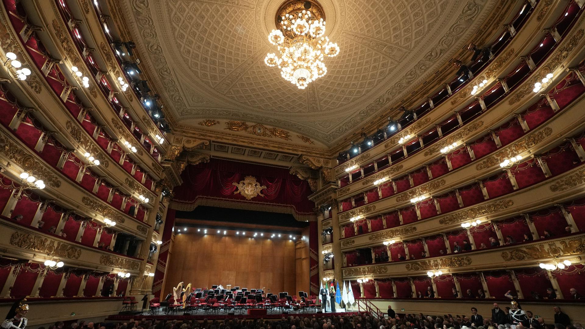 La Scala shines during Winter Olympics, highlighting centuries-old ...