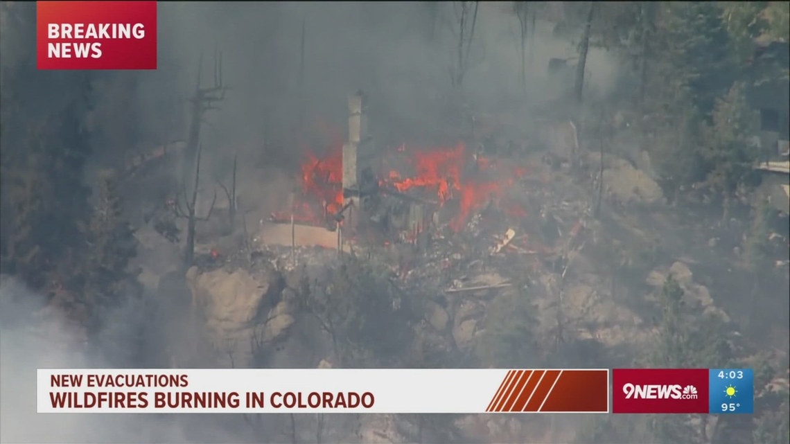 Lakeshore Fire burning northwest of Gross Reservoir | 9news.com