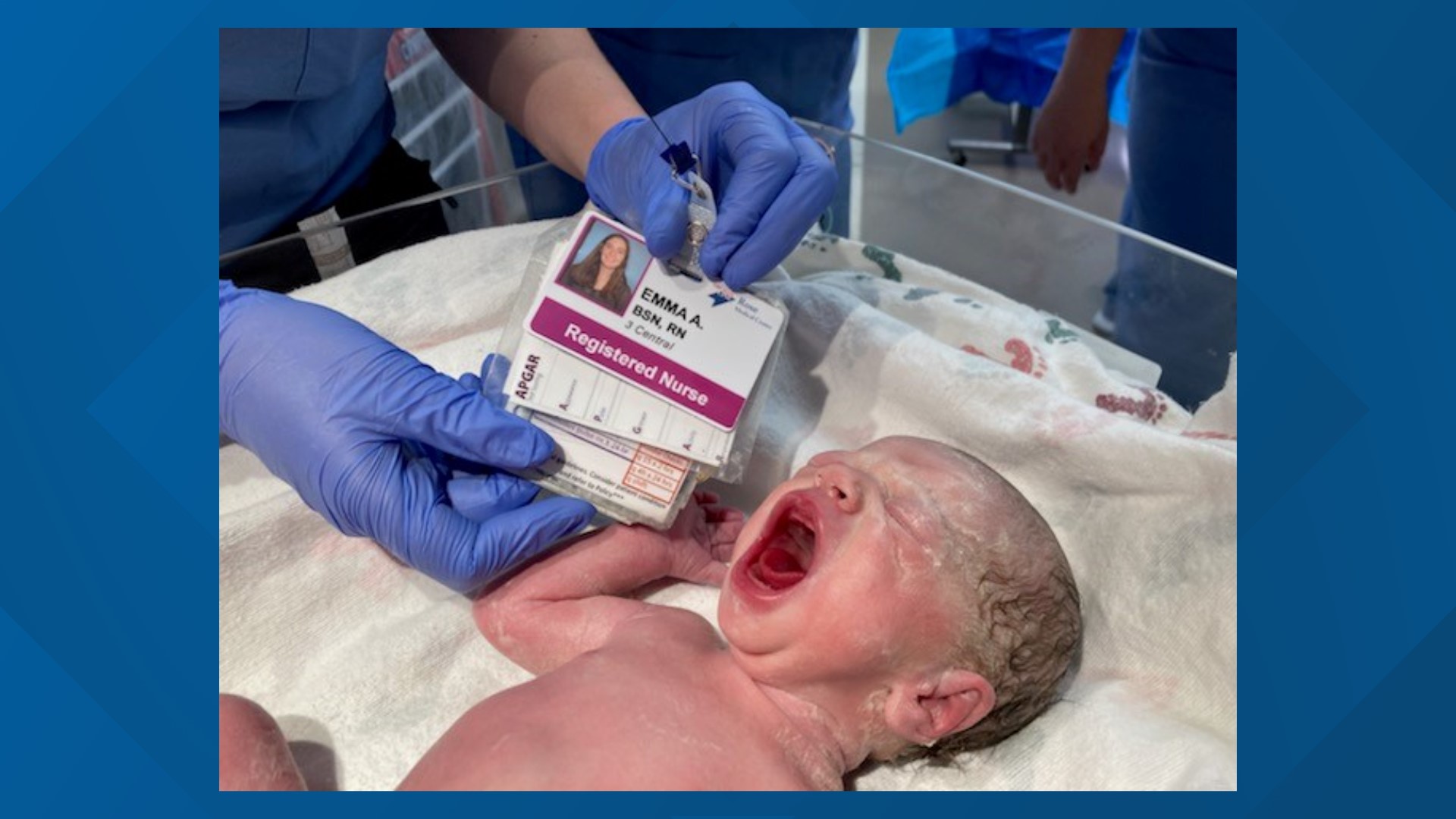 Mother, delivery nurse share sweet moment at Rose Medical Center ...