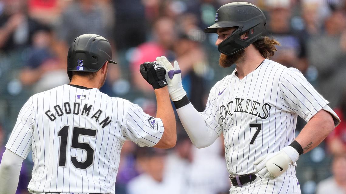 Rockies beat Guardians 7-4 | 9news.com