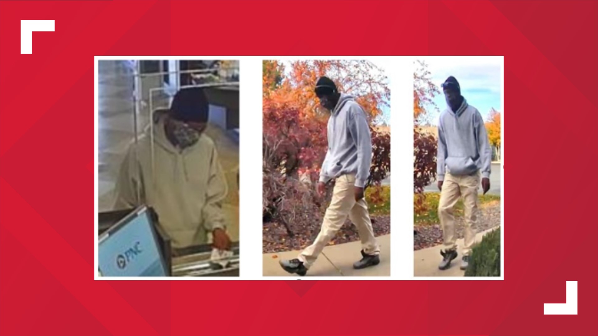 Aurora Pd Fbi Searching For Suspect In Pnc Bank Robbery