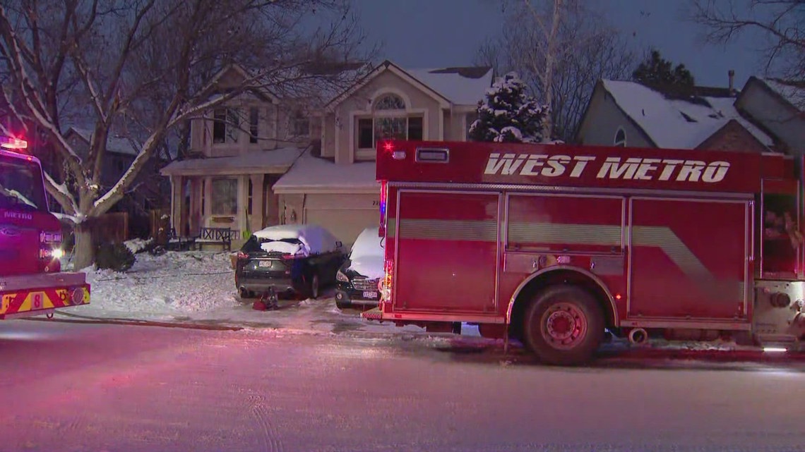 West Metro Fire crews respond to house fire in Jefferson County | 9news.com