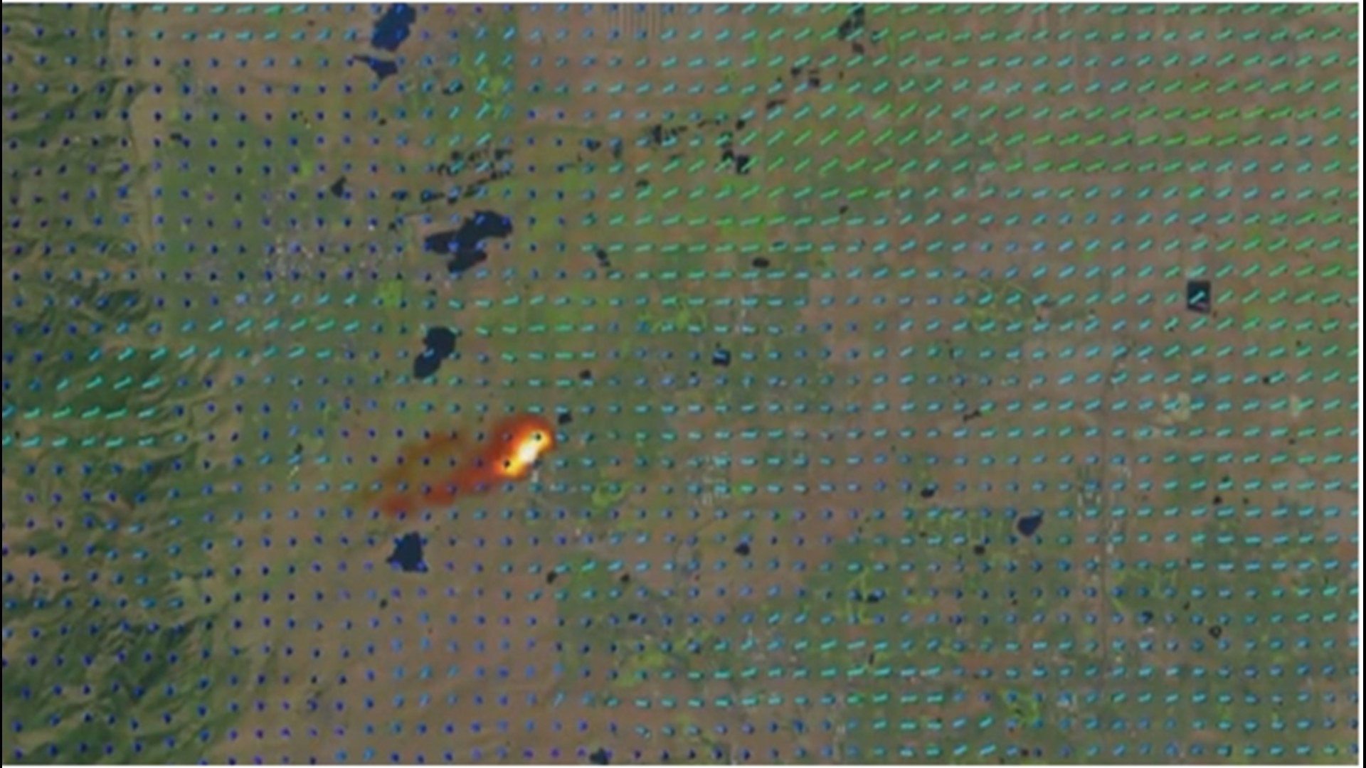 Wildfire modeling illustrates fire behavior | 9news.com