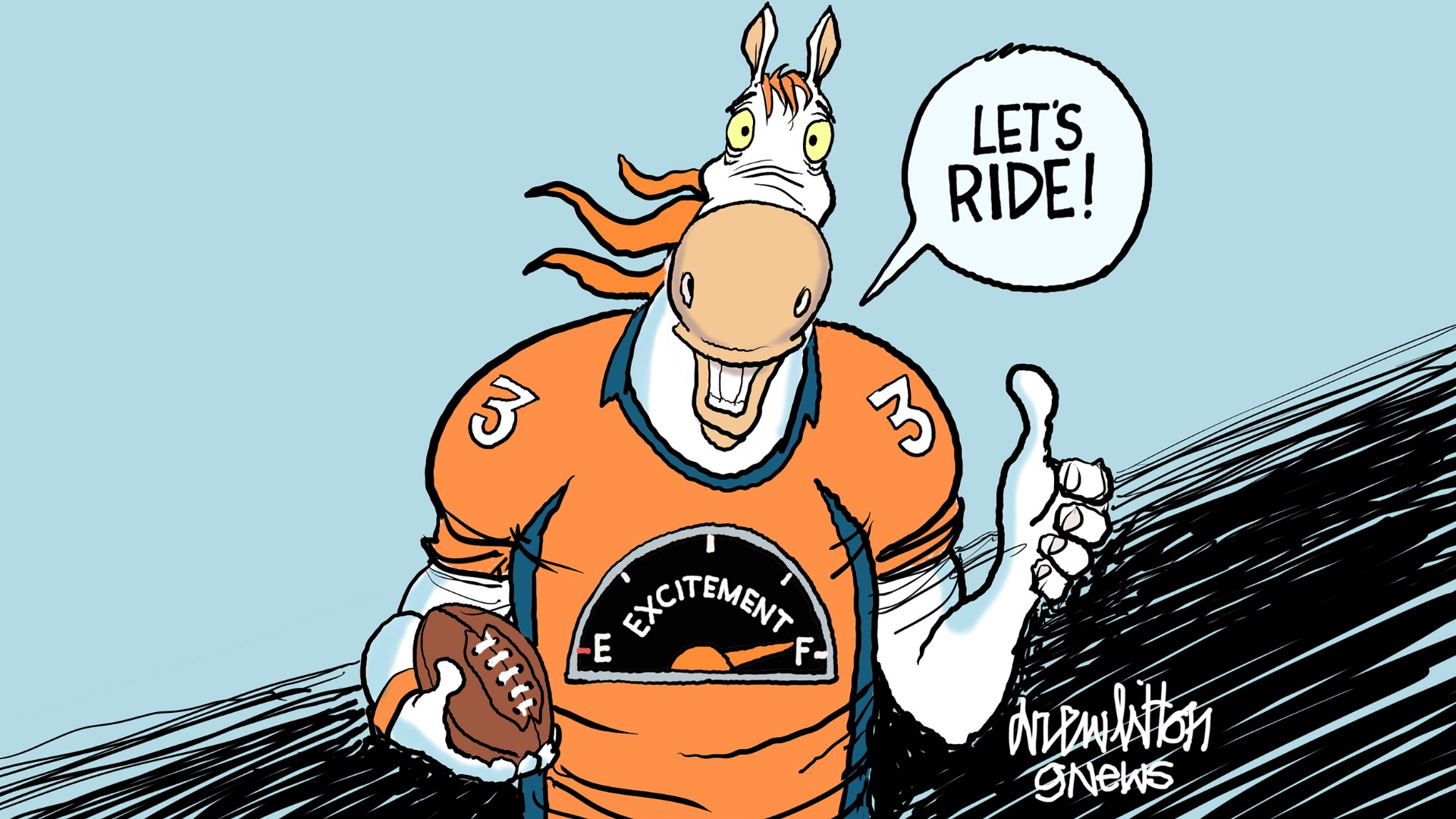 9Toonist Drew Litton reacts to Denver Broncos' loss to Seahawks | 9news.com