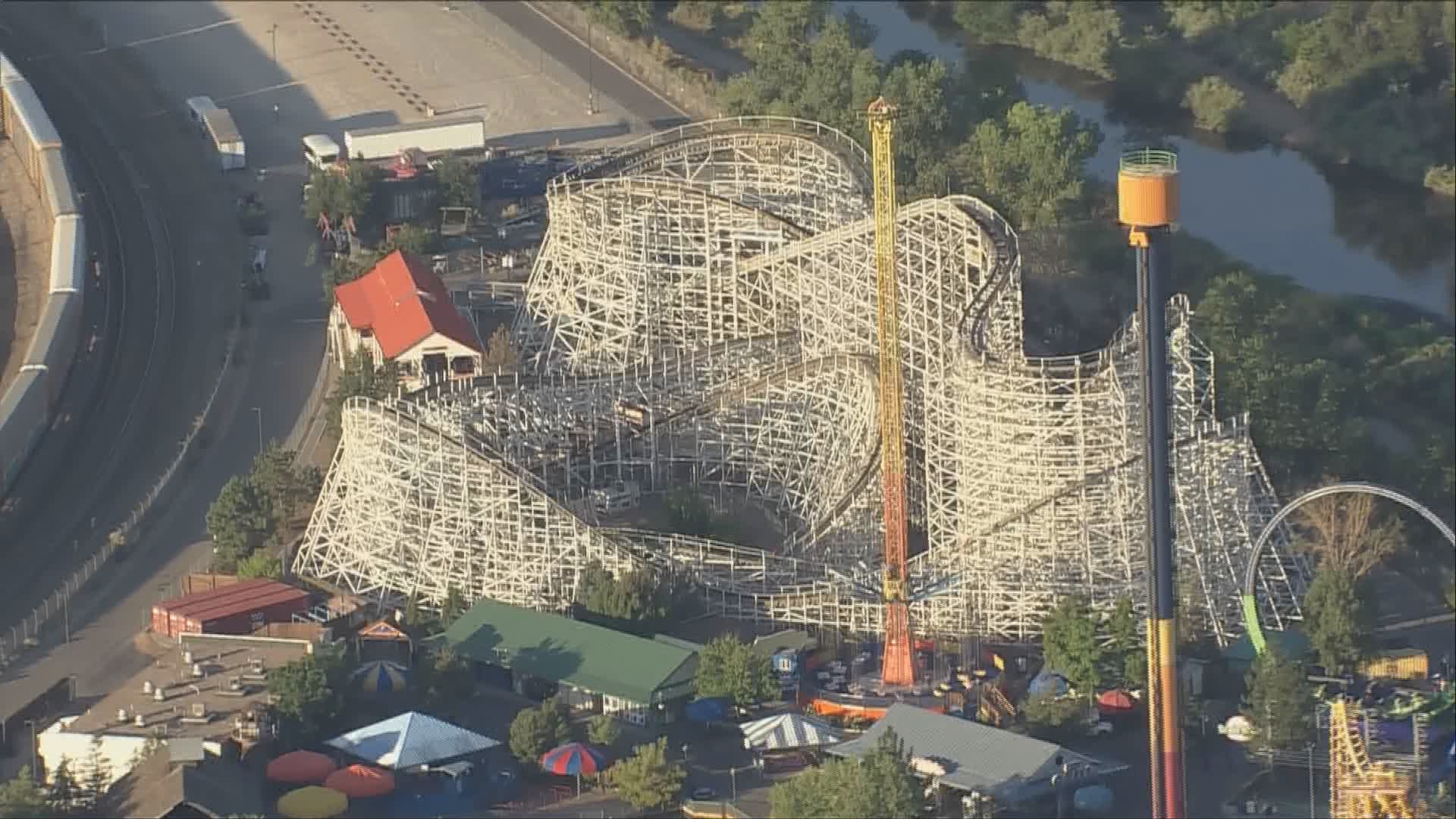 Elitch Gardens reopens iconic 'Twister III' roller coaster after ...
