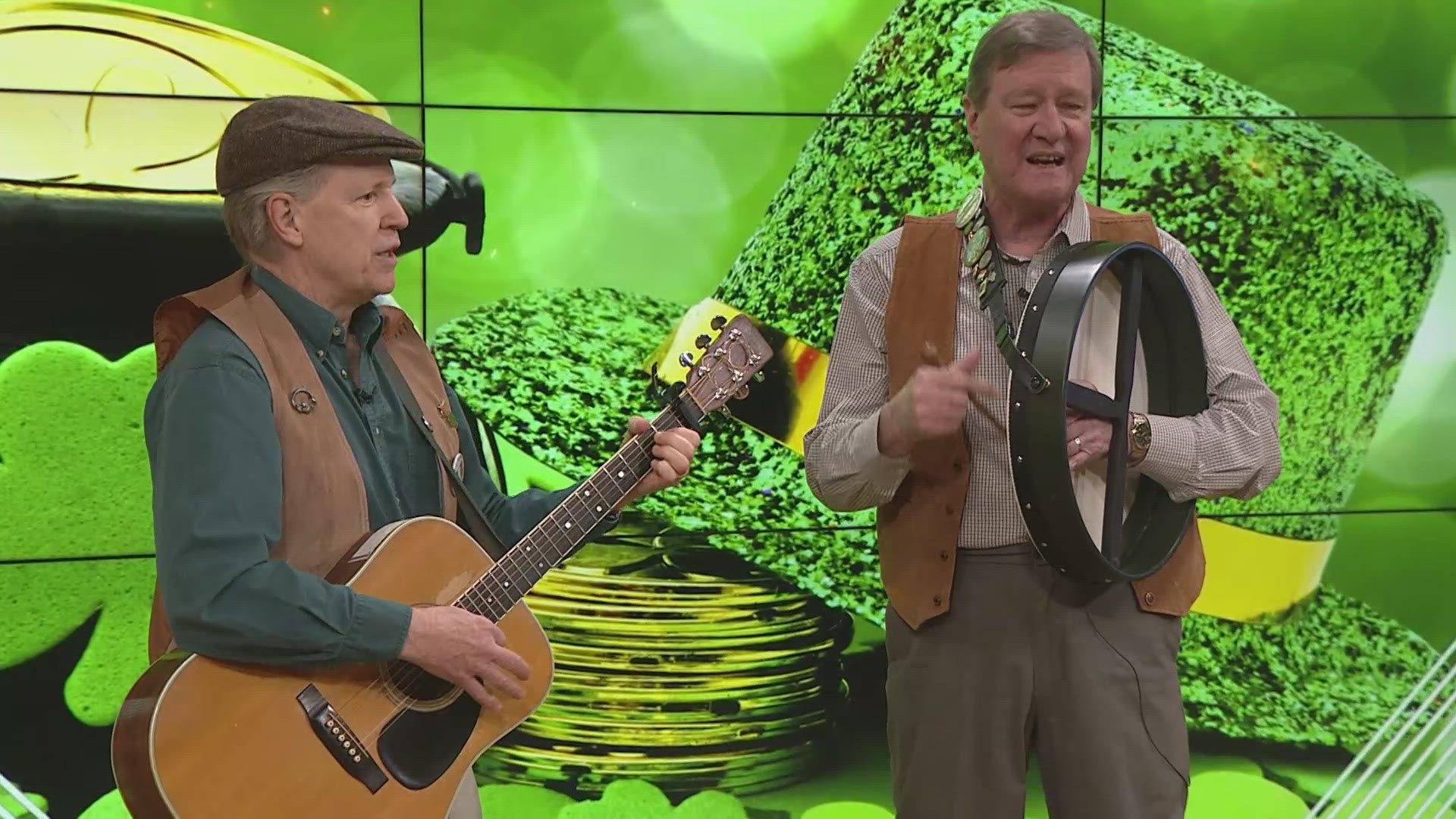 Irish folk singers perform live on 9NEWS Mornings ahead of St. Patrick ...