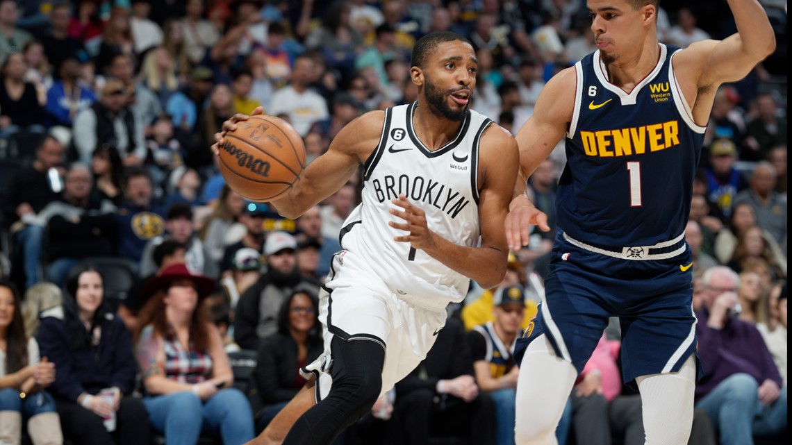 Nets withstand Jokic's triple-double to beat Nuggets | 9news.com
