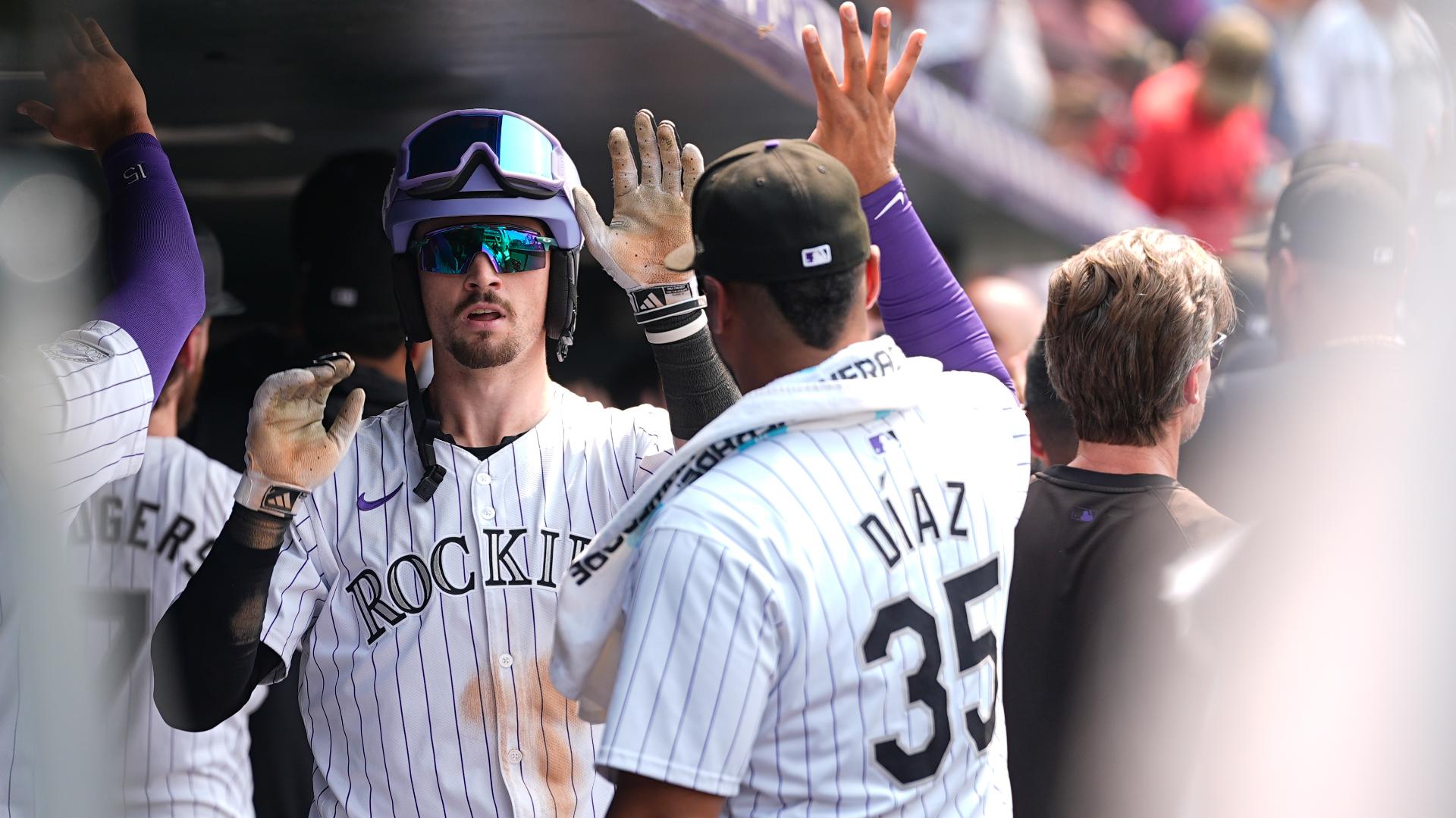 Rockies tie franchise record with 20 runs in win over Red Sox | 9news.com
