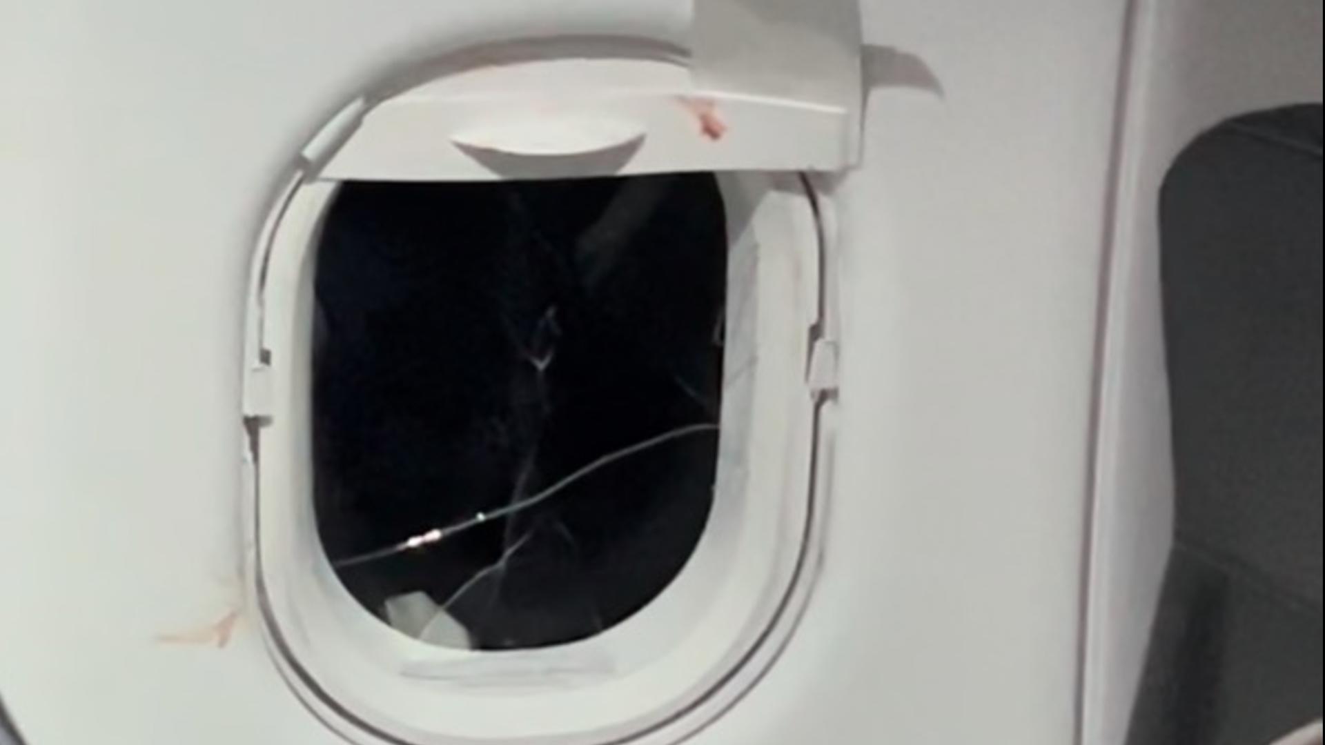 Man charged for damaging window on flight from Denver to Houston ...