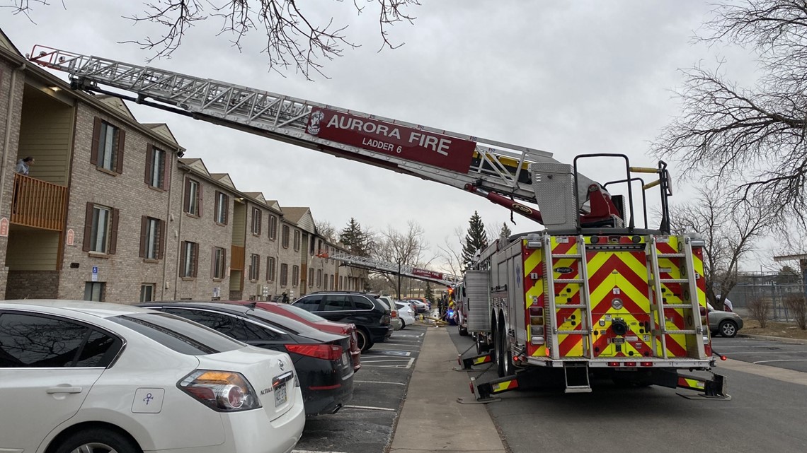 Aurora Fire Rescue puts out fire in apartment building | 9news.com