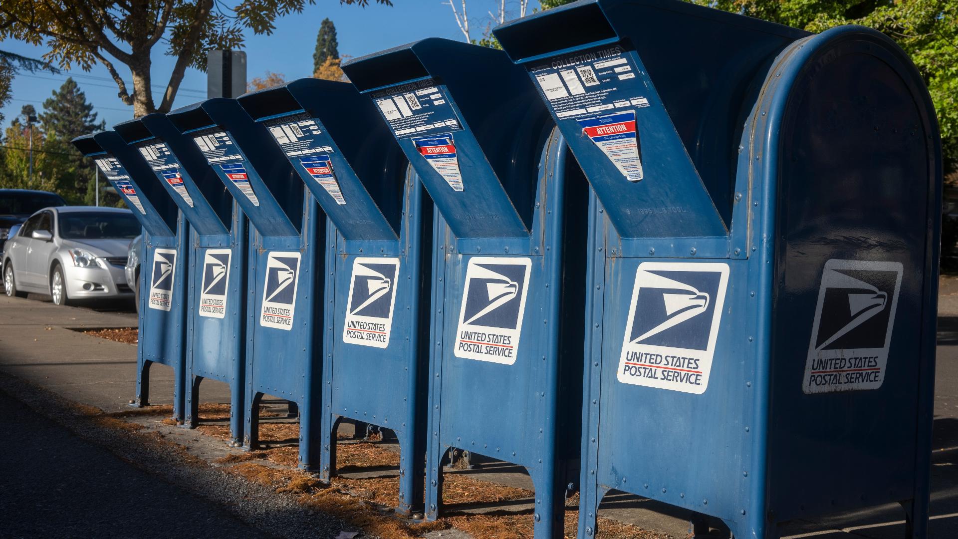 Arrest made after thefts from USPS blue mail boxes | 9news.com