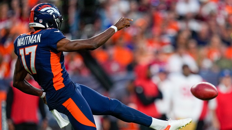 Corliss Waitman becomes Denver Broncos strong-legged punter | 9news.com