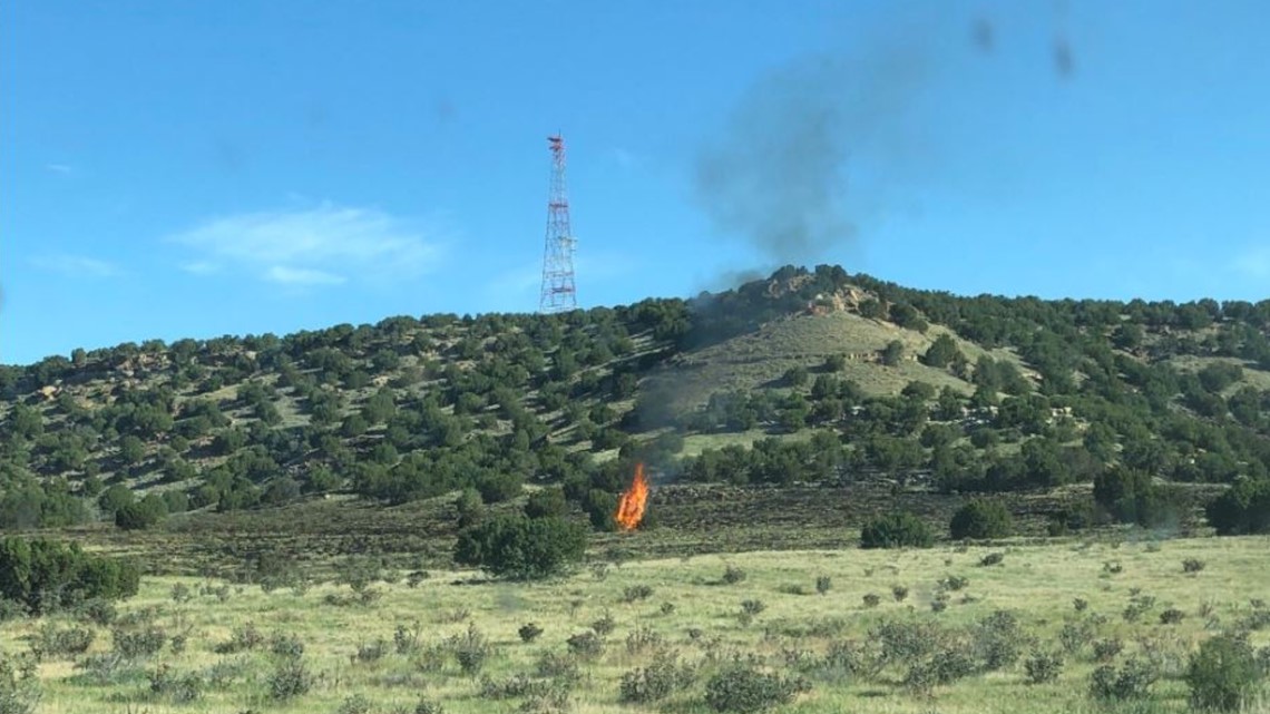 Fire burns at least 100 acres in Otero County | 9news.com