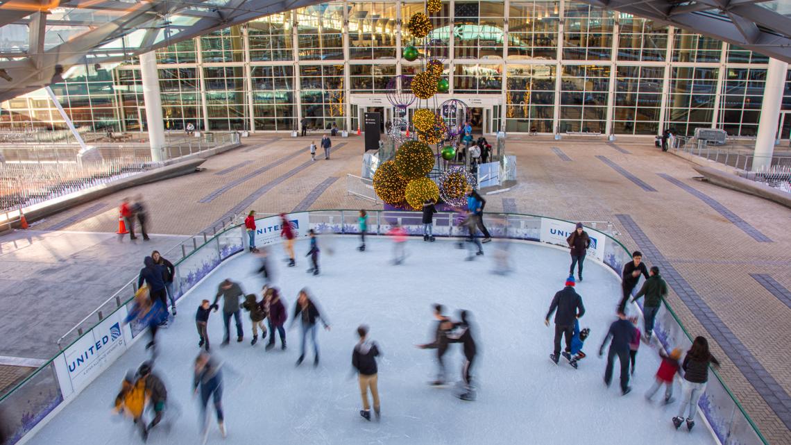 DIA ice rink is officially open for the season | 9news.com