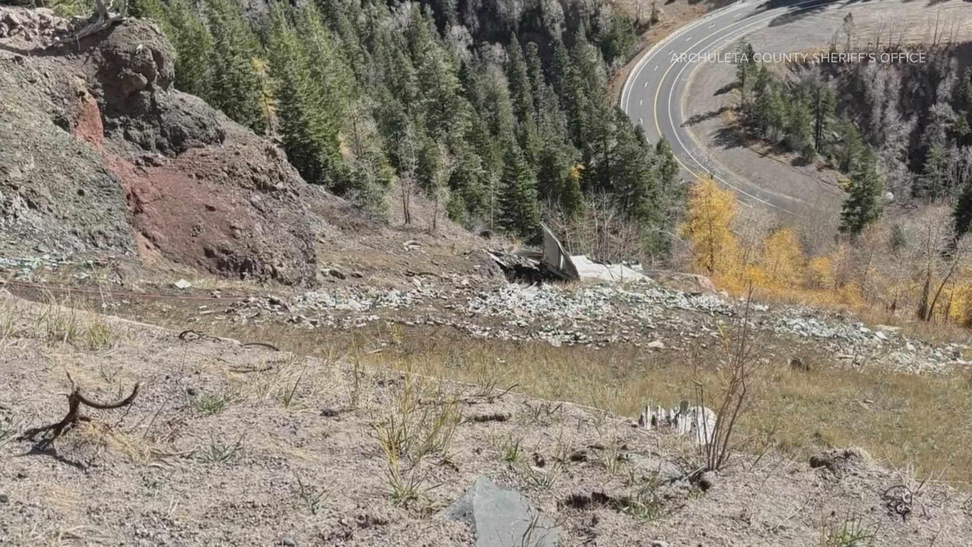 Semi plunges off of southwest Colorado mountain pass, driver killed ...