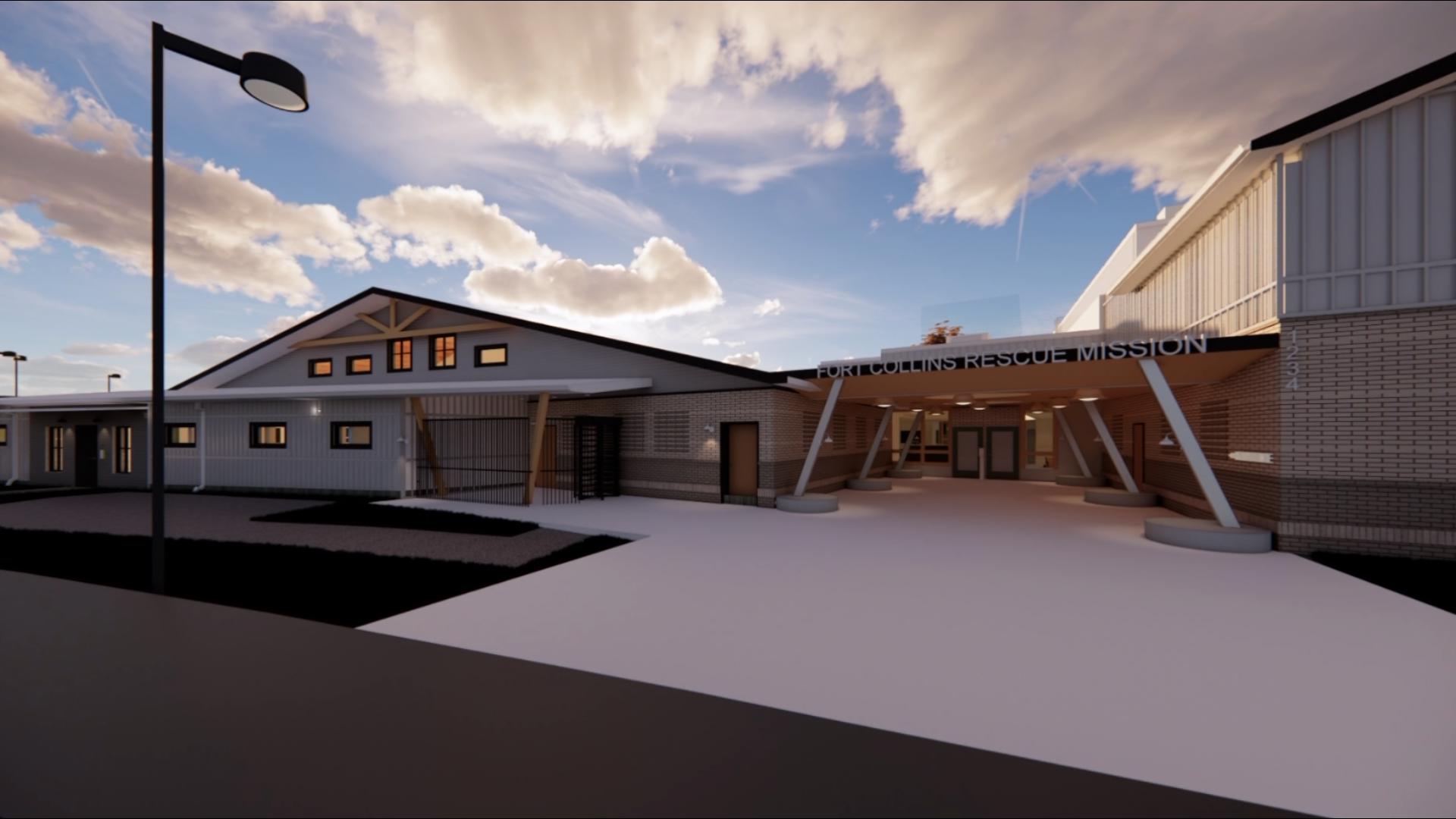 Fort Collins Rescue Mission starts campaign for new facility | 9news.com