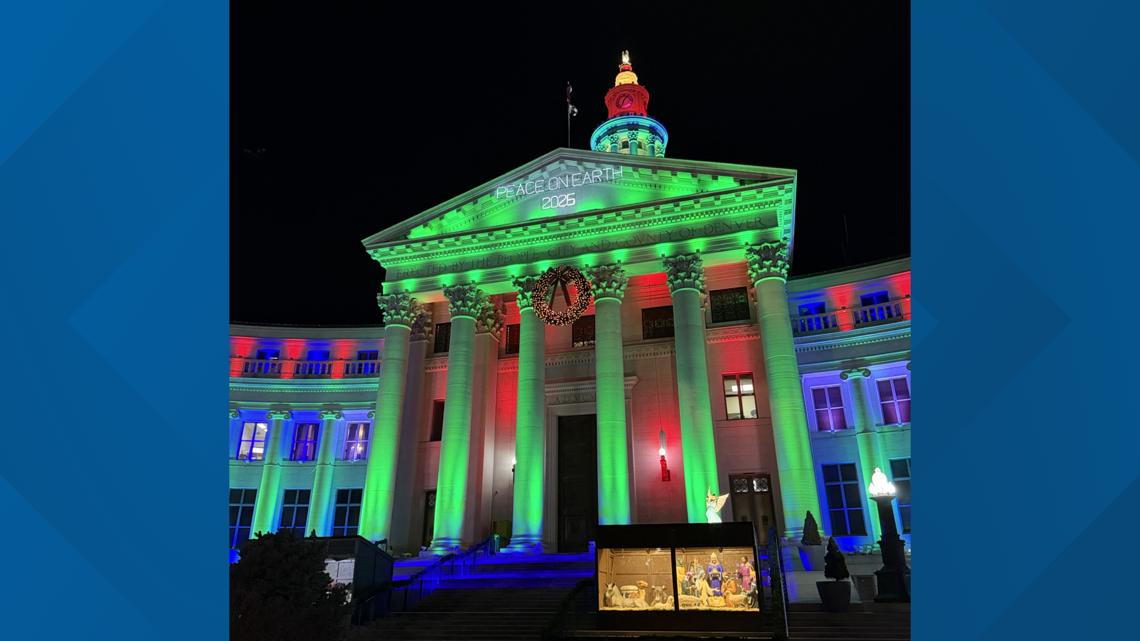 Denver's iconic Christmas lights tradition began with a father and son ...