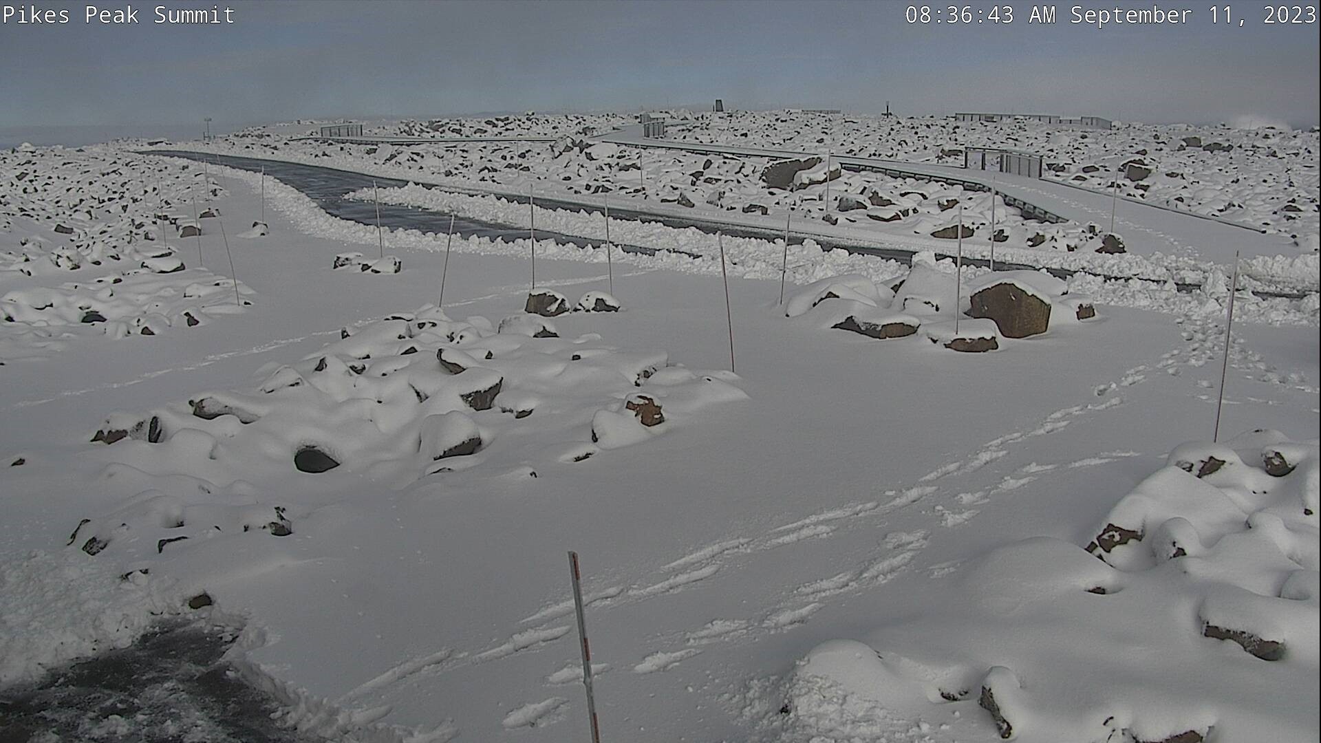 First snow of the season falls on mountain peaks across Colorado ...