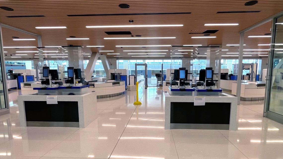 Brand-new West Security Checkpoint opens at Denver airport | 9news.com