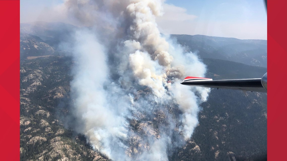 Middle Fork Fire starts north of Steamboat Springs | 9news.com