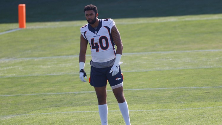 Denver Broncos rookie linebacker Justin Strnad goes on IR | 9news.com