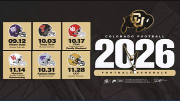 Colorado announces 2026 football schedule: Here's who you'll see this ...