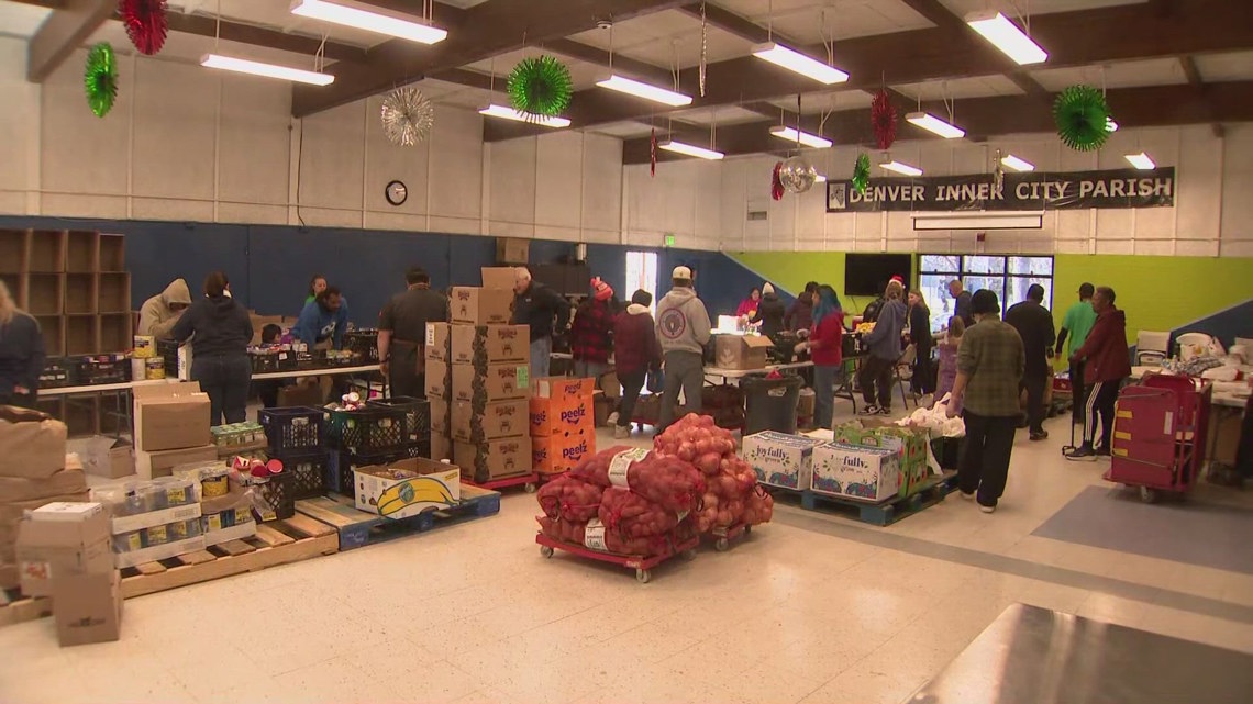 Denver Inner City Parish and Food Bank of the Rockies hold food ...
