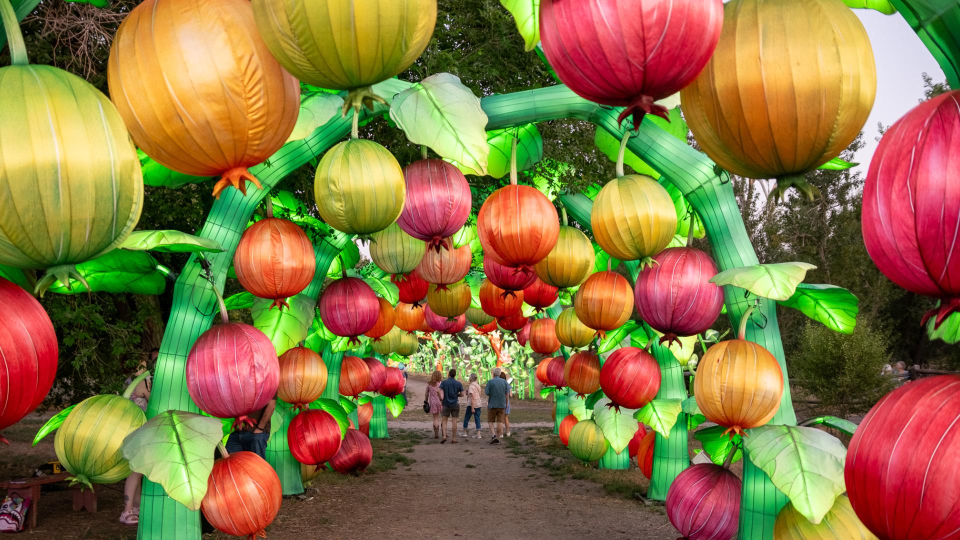 Bright Nights lantern festival returns at Denver's Four Mile Park ...