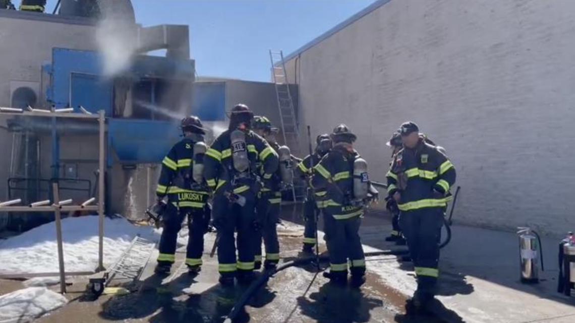 Columbine High School evacuated due to fire that injured firefighters ...