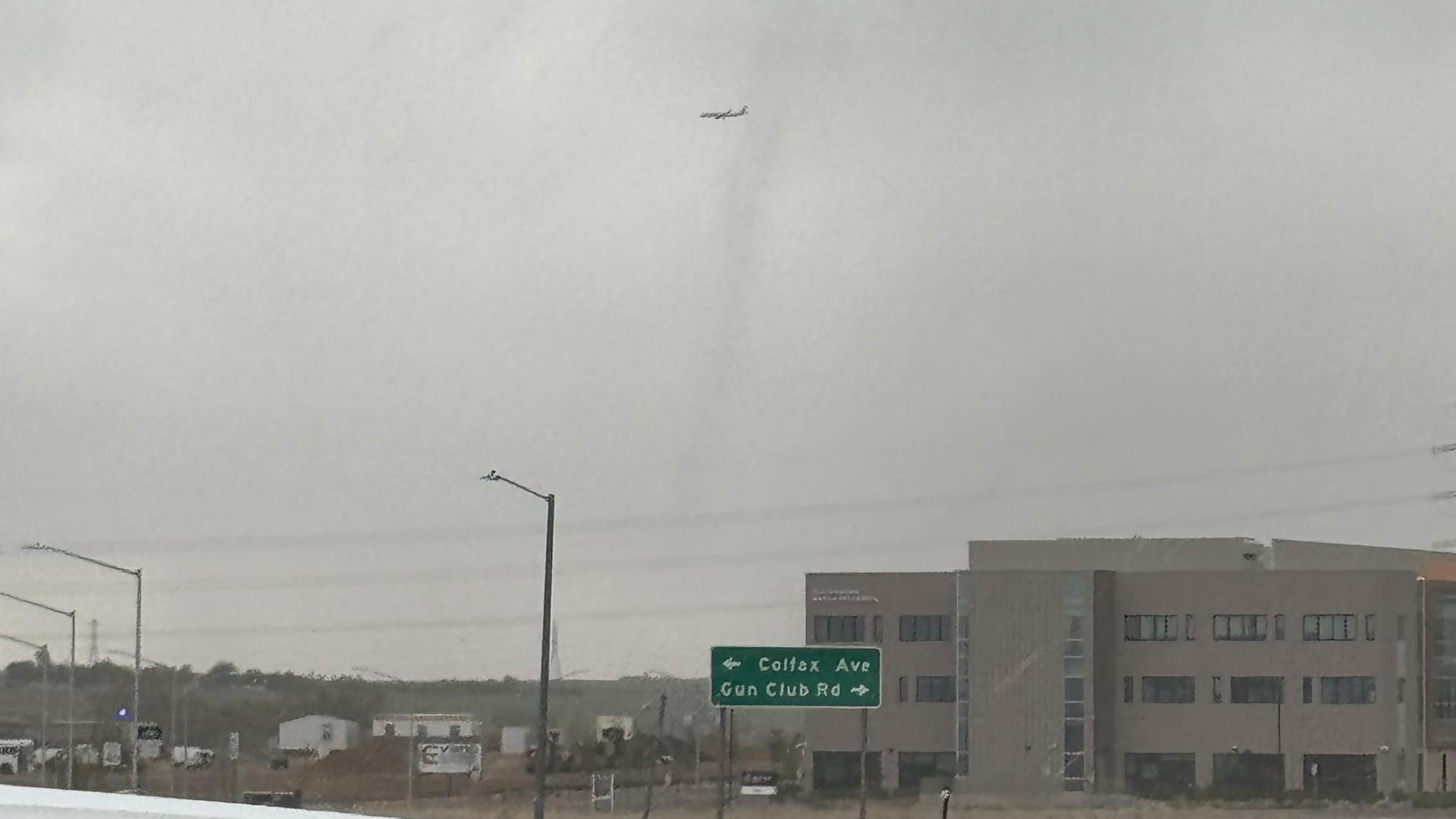 Gustnado touches down near Denver airport | 9news.com