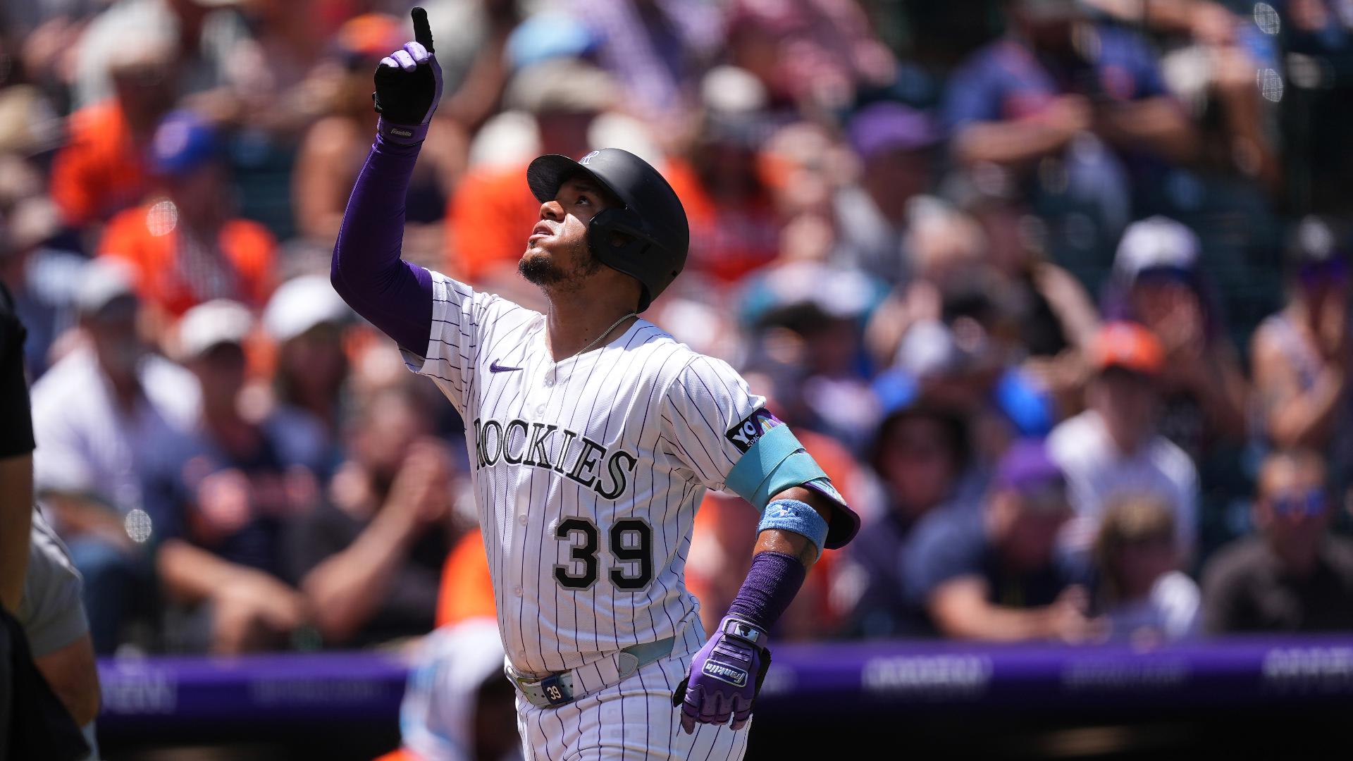 Thairo Estrada's homer leads Rockies to victory over Astros | 9news.com