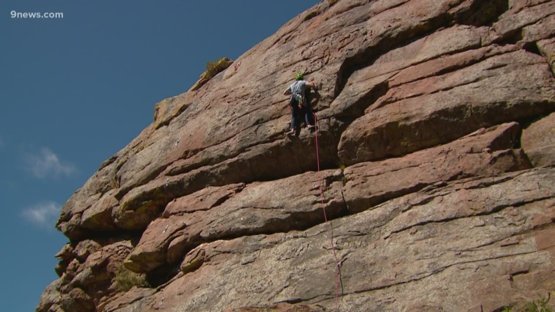 Climber who survived 100-foot fall returns to sport | 9news.com