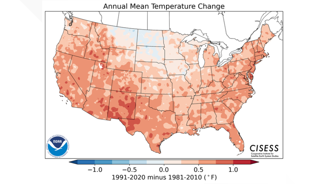 Colorado weather data gets a new 'normal' in 2021 | 9news.com