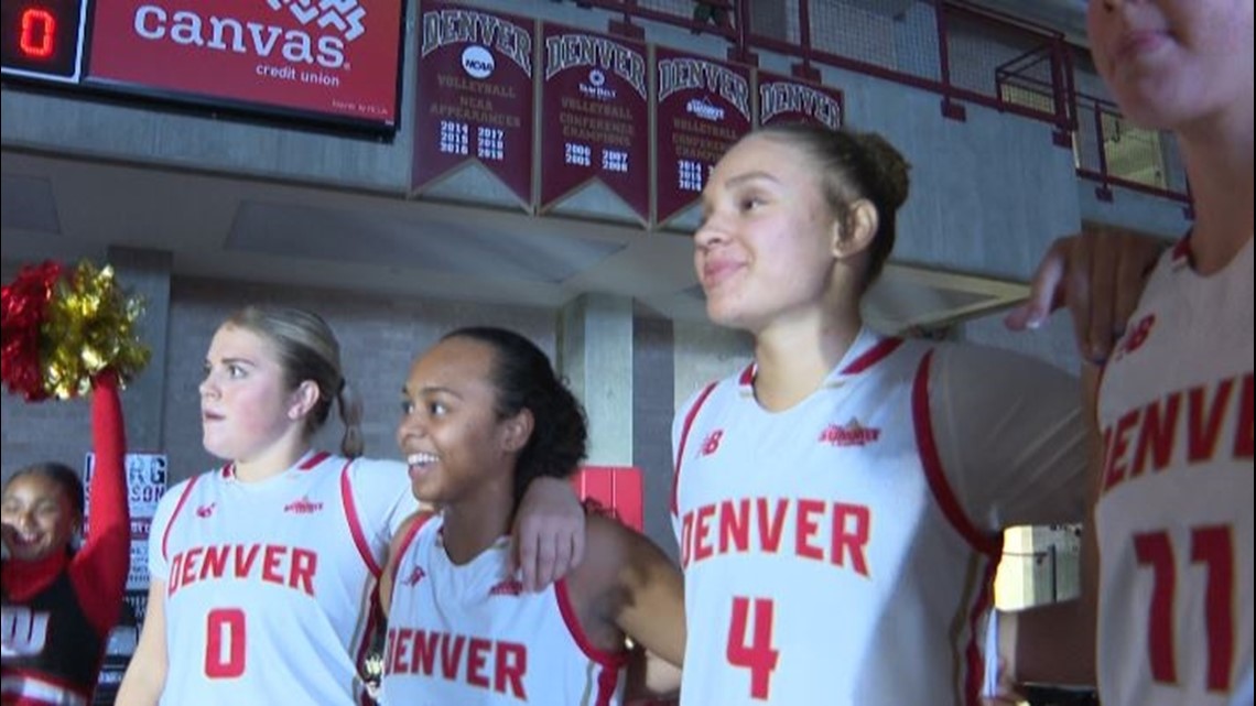 DU basketball player Jordan JoJo Jones finds peace through art | 9news.com