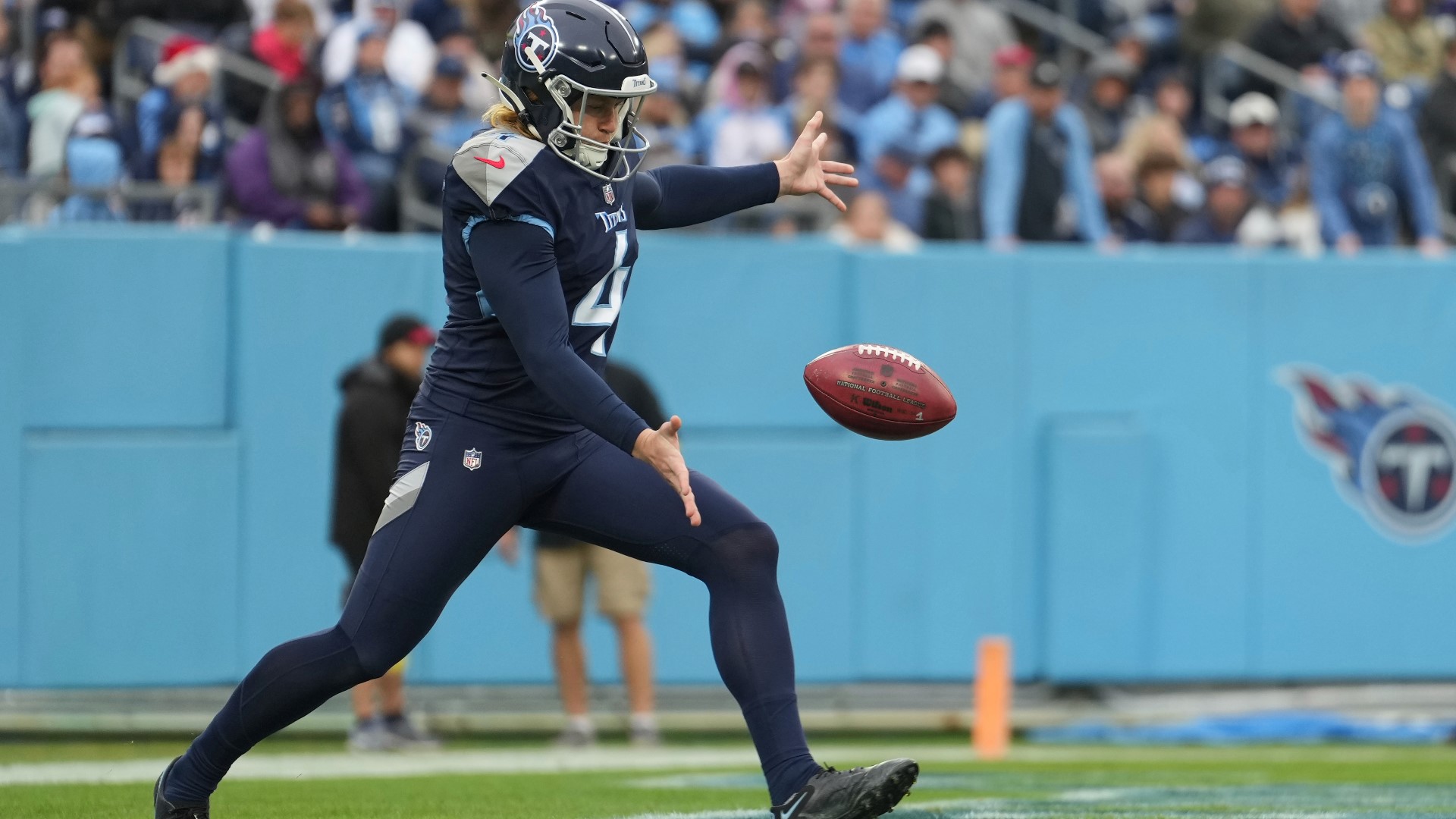 Ryan Stonehouse breaks NFL punting record | 9news.com