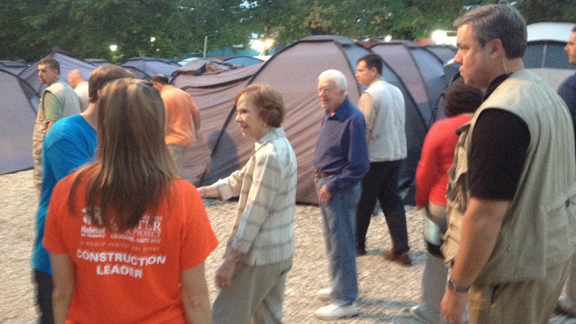 Cheryl Preheim's 2012 trip to Haiti with former President Jimmy Carter ...