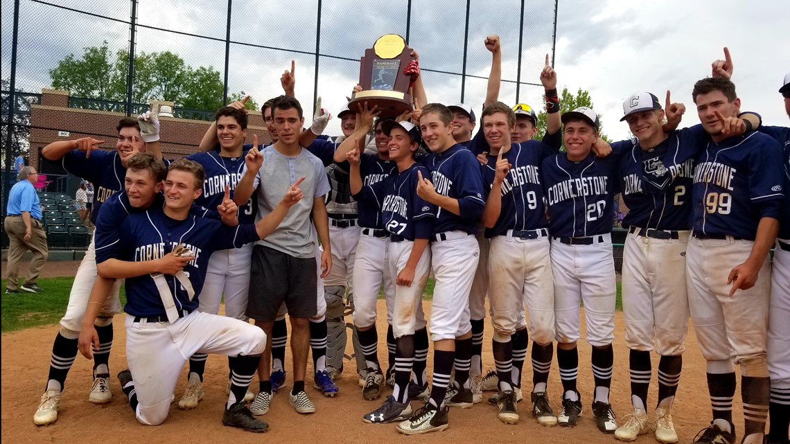 Cornerstone Christian rallies to win 1A baseball championship | 9news.com