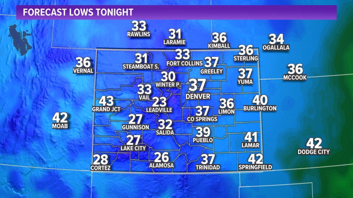 Denver, Colorado, Front Range weather forecast | 9news.com