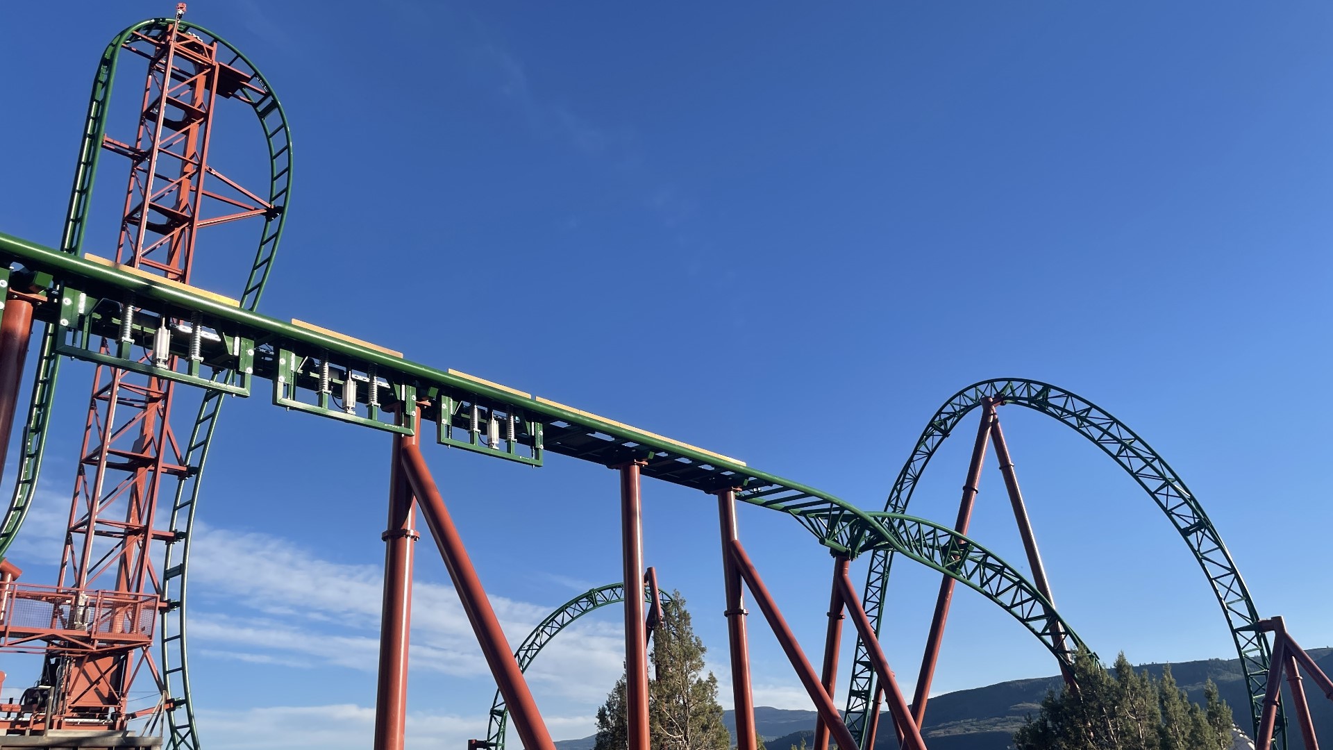 Highest looping roller coaster in US opens in Colorado mountains ...