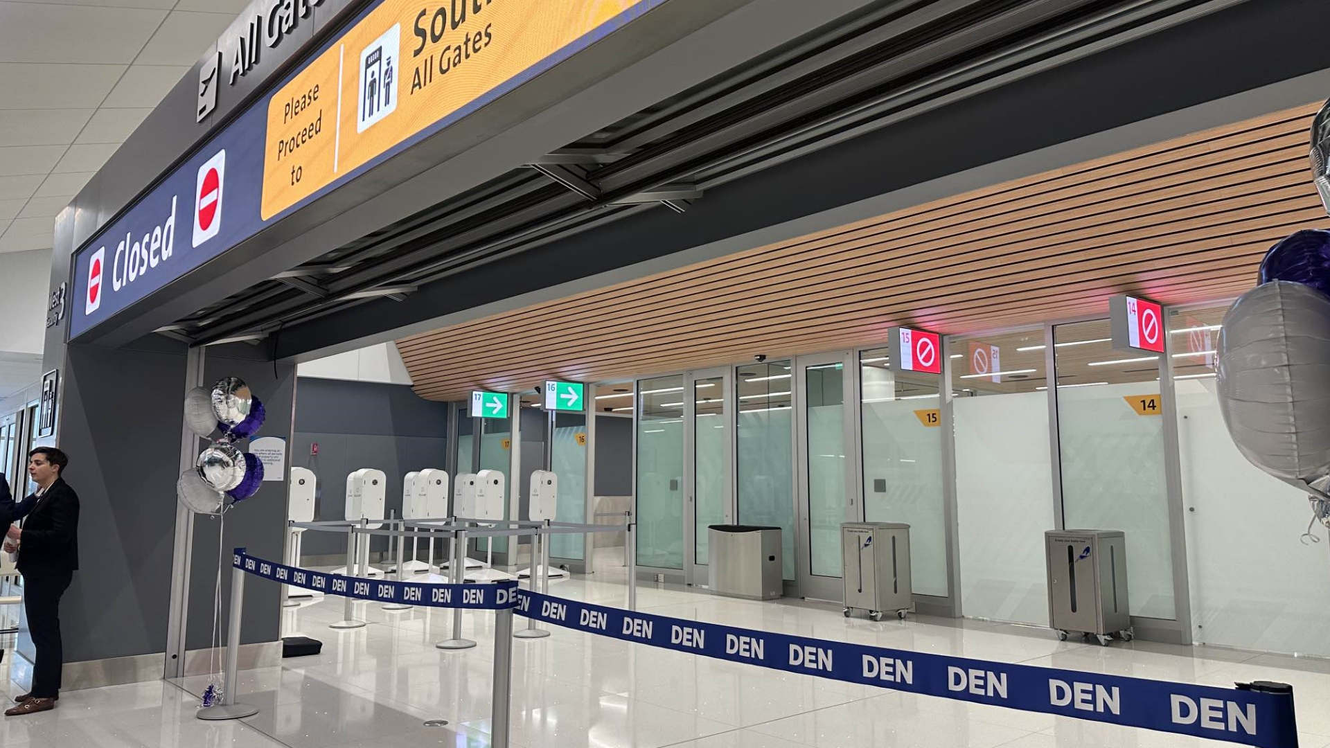 Brand-new West Security Checkpoint opens at Denver airport | 9news.com