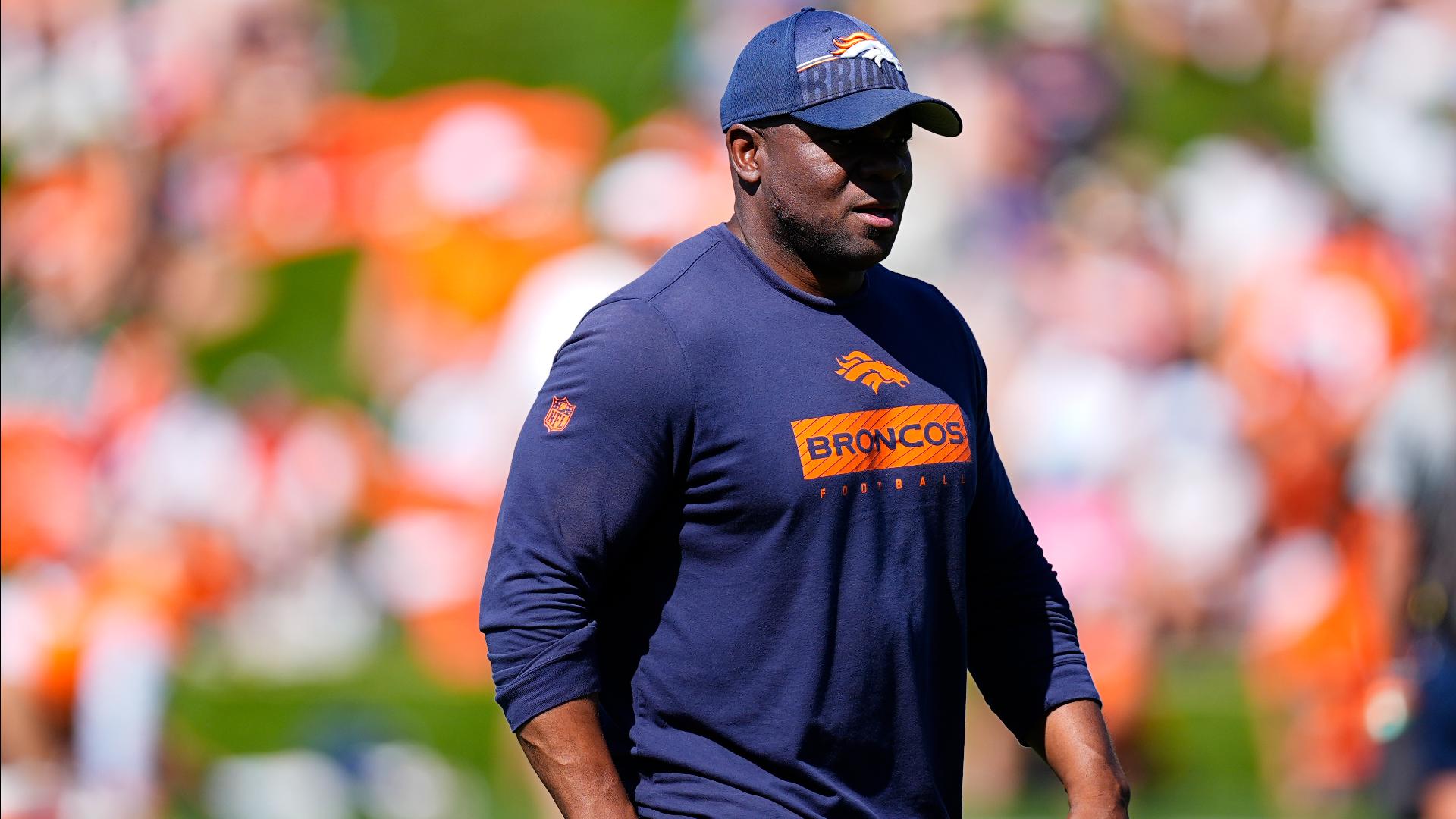 Lou Ayeni coaches up position where no two Broncos' running backs are ...