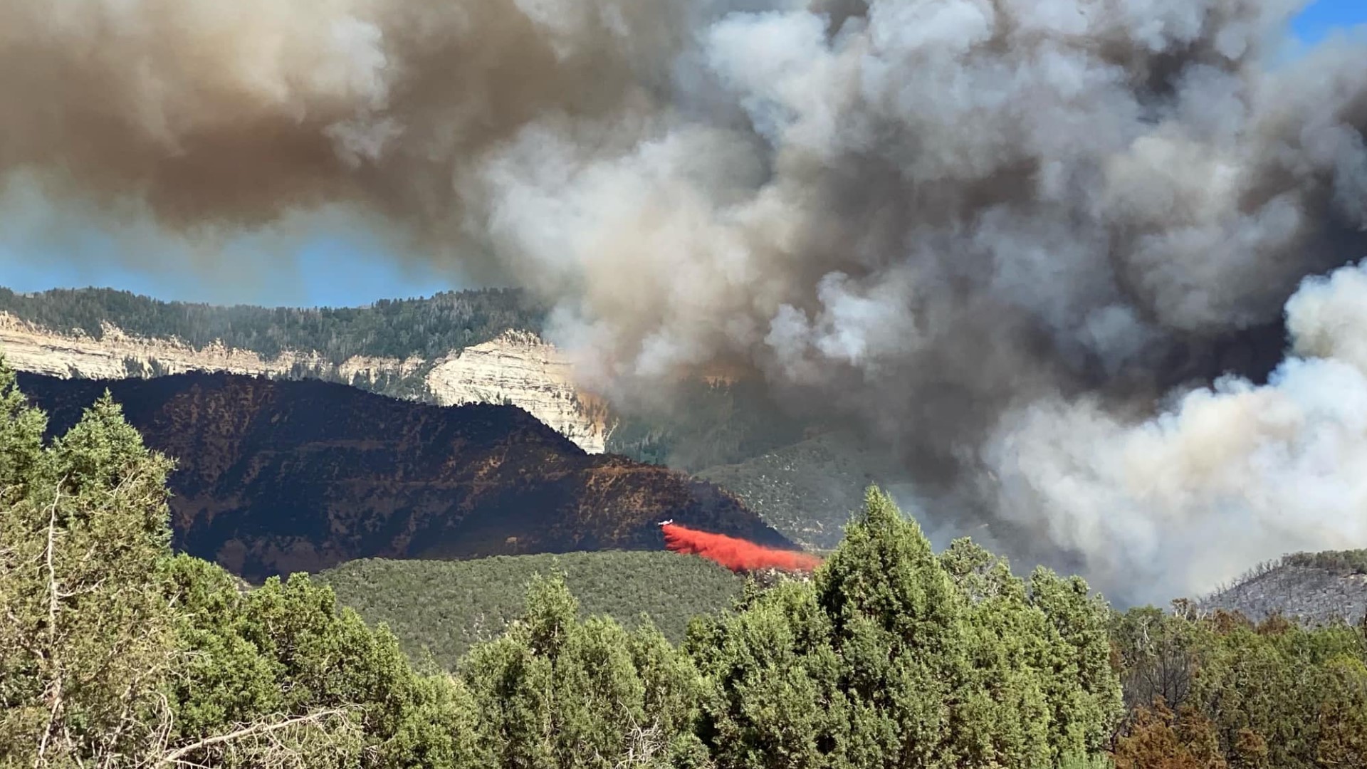 Spring Creek Fire burns 2,900 acres: Smoke enters Denver | 9news.com